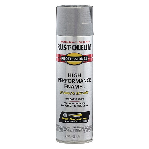 Rust-Oleum Rust Preventative Spray Paint, Aluminum, Metallic, General ...