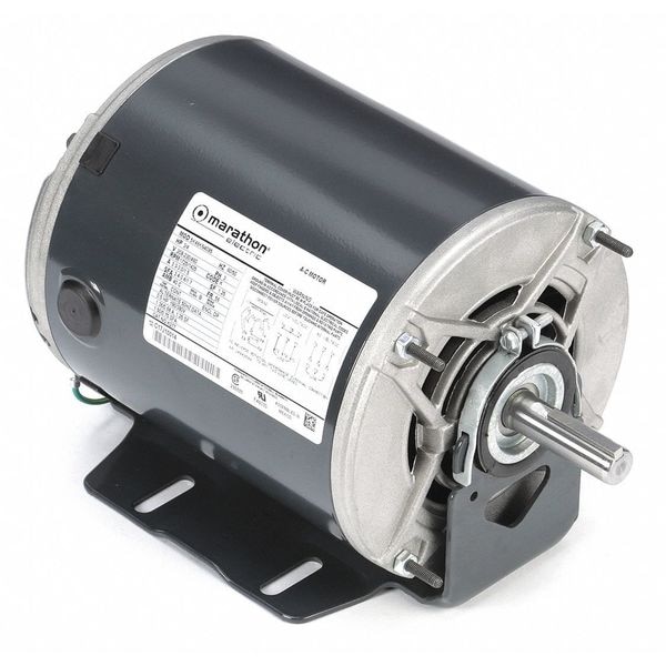 Leeson Condenser Fan Motor, 3/4 HP, 56 Frame 5K46KN4085 | Zoro