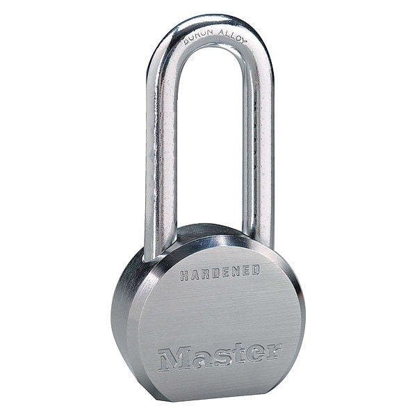 Master Lock Padlock, Keyed Alike, Standard Shackle, Round Steel Body ...
