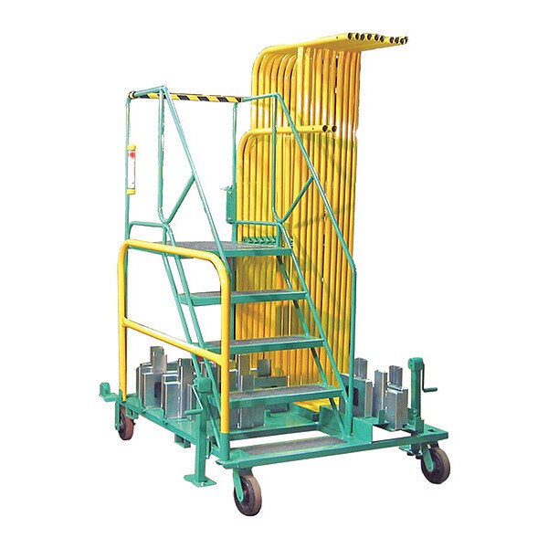 Garlock Safety Systems Trailer Guardrail System, 48 ft, Stl, Clamp ...