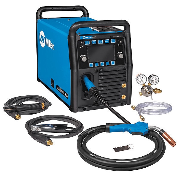 Miller Electric Multiprocess Welder, Multimatic 255, Phase Single-Phase ...