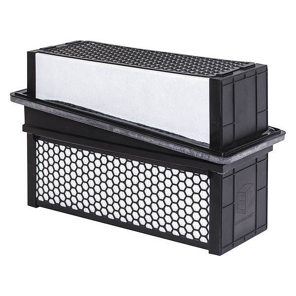 Baldwin Filters Air Filter, Design Rectangular, 8-13/32" W PA32000 | Zoro