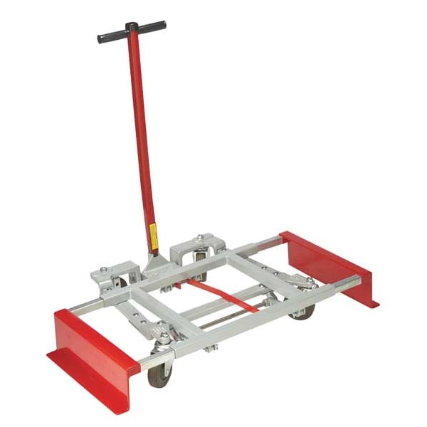Raymond Products Desk Mover, 600 lb. Cap, 16"D x 40"W x 6-1/4"H 4108 | Zoro
