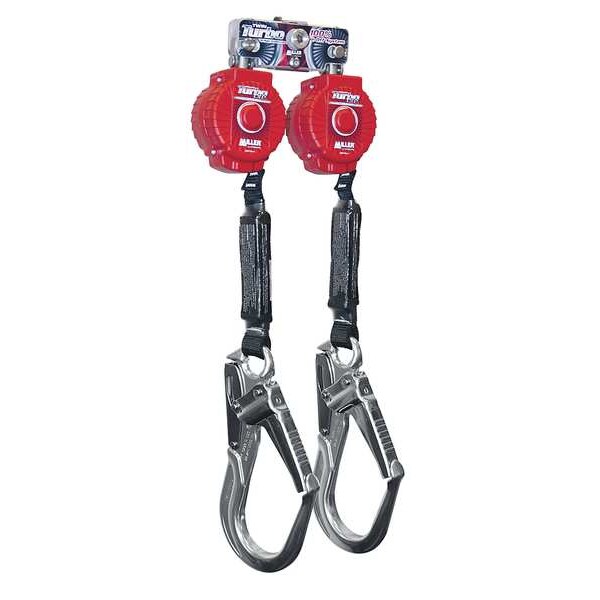 Honeywell Miller 6 ft. L 400 lb. Weight Capacity Red Fall Protection ...