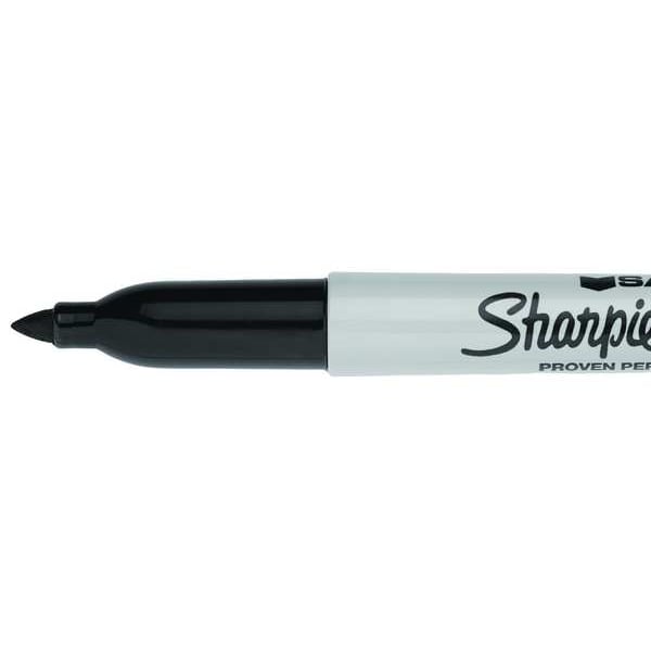 Sharpie Trace Element Certified Permanent Marker, Fine Point, Black ...