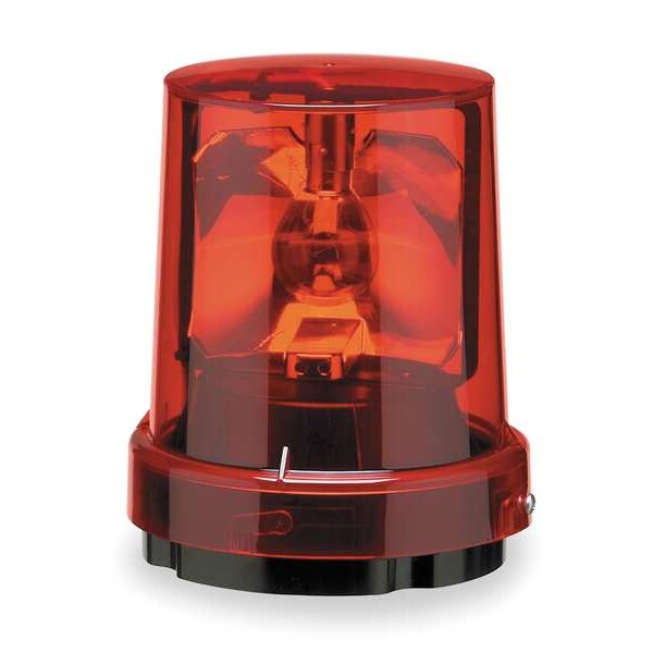 Federal Signal Warning Light, Incandescent, Red, 120VAC 121S-120R | Zoro