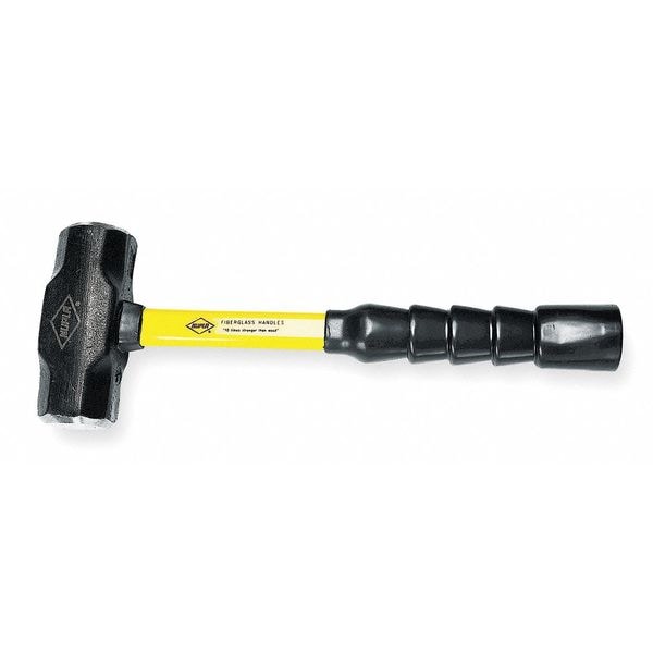Nupla Sledge Hammer, 4 lb., 14 In, Fiberglass 27045 | Zoro