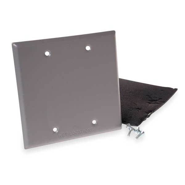 Bell Outdoor Weatherproof Cover, Double Gang Box Type, 2 Gang, Blank ...