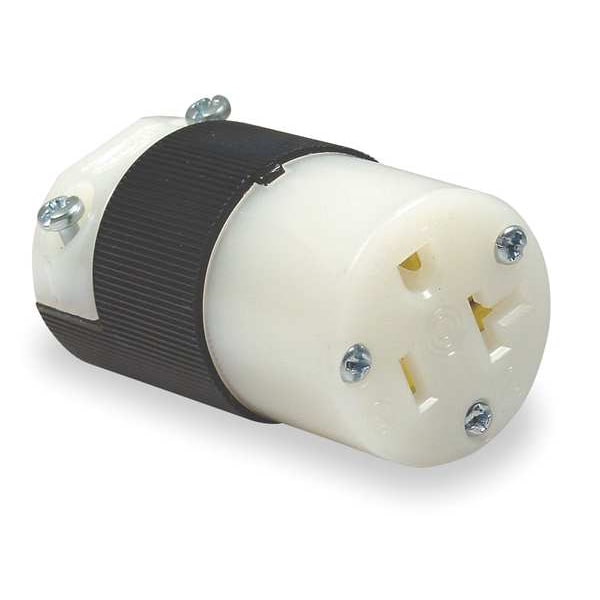 Hubbell Wiring Device-Kellems Straight Blade Connector, 5-20R, 20 A ...