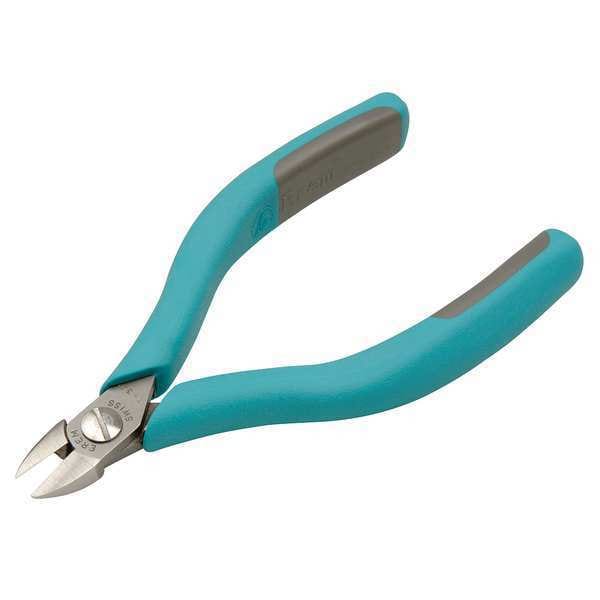 EREM 5 1/8 in Precision Diagonal Cutting Plier, Oval Nose - 2432E