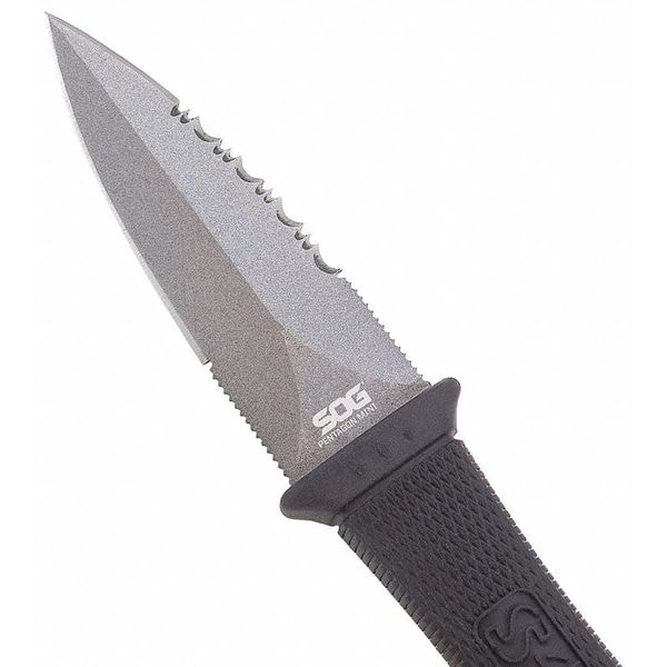 Sog Mini Pentagon(TM) Knife w/Sheath M14K-CP | Zoro