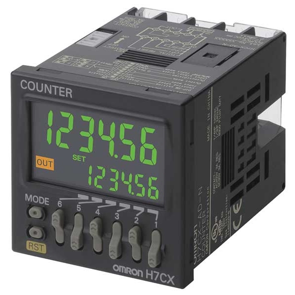 Omron Counter/Tachometer, Electronic H7CXAWD1NDC1224AC24 | Zoro