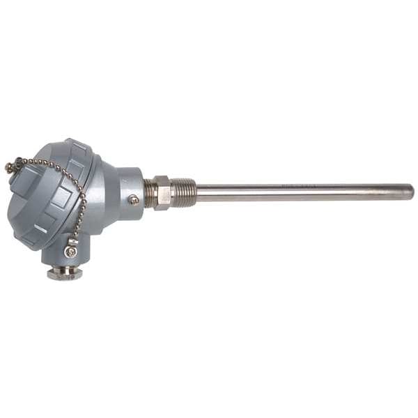 Tempco RTD Probe, 100 Ohm, 6In, .25In Sheath RTD00702 | Zoro