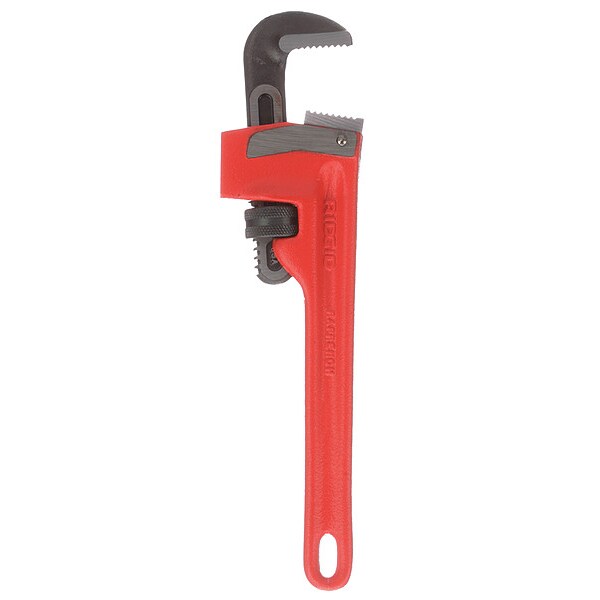 Ridgid 10" Raprench Wrench, 1-1/2" Pipe Capacity, Red 31395 | Zoro