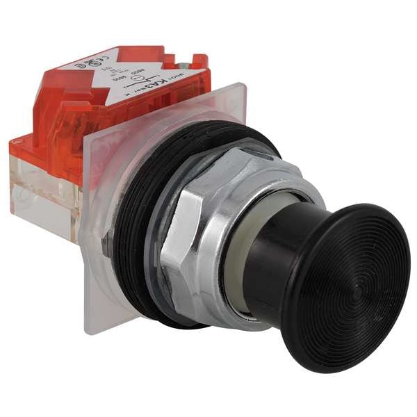 Schneider Electric Push Button Operator, Mushroom Head, Momentary Action, Not Applicable Release ...