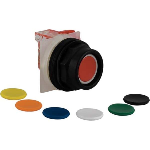 Schneider Electric Non-Illuminated Push Button, 30 mm, 1NO/1NC, Universal 9001SKR2UH13 | Zoro