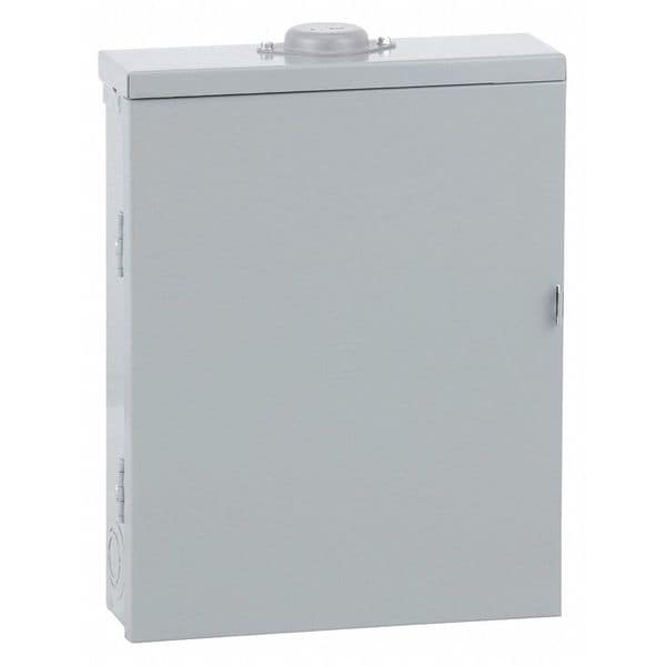 SQUARE D QO Load Center 125 A, 12, 120/240V AC, Convertible, Main Lug ...