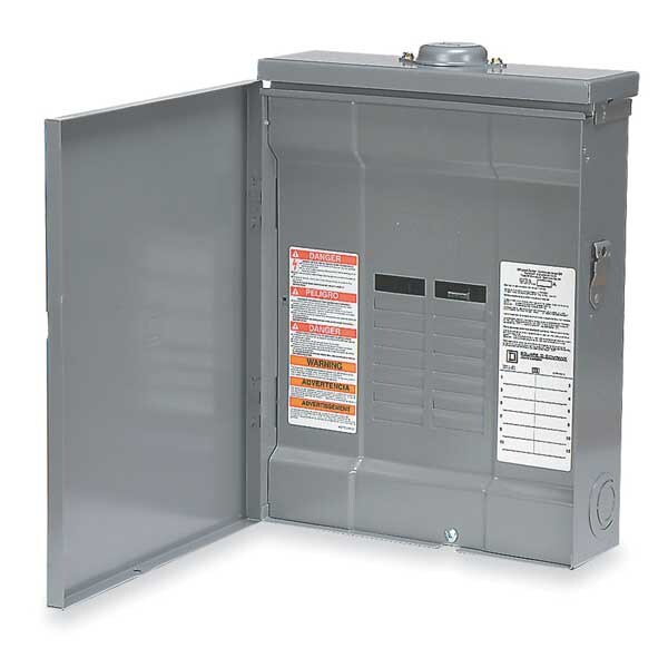 SQUARE D QO Load Center 225 A, 42, 120/240V AC, Convertible, Main ...