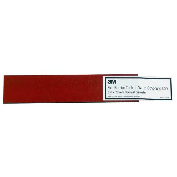 3M Fire Barrier Wrap Strip, 11-1/2 In L, PK24 WS300 | Zoro