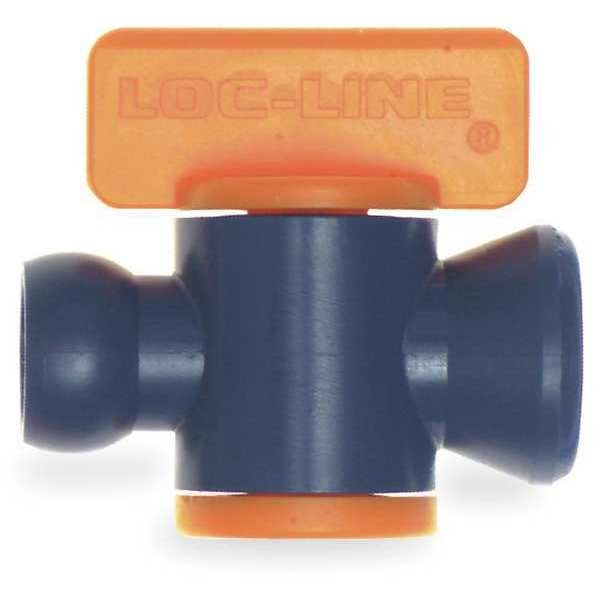 Loc-Line In-Line Valve, 1/4 In, PK10 29454 | Zoro