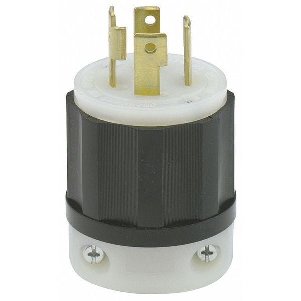 Leviton Plug, 480V, 30A, L16-30P, 3P, 4W, 3PH 2731 | Zoro