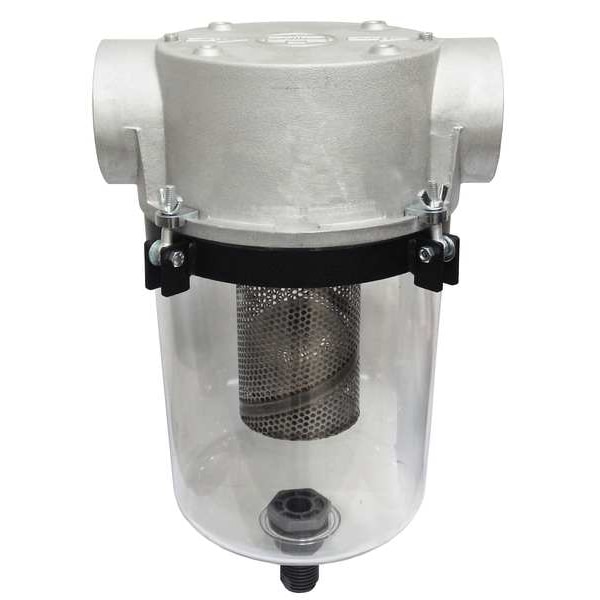 Solberg Liquid Separator, 4In FNPT Inlet/Outlet STS-400C | Zoro