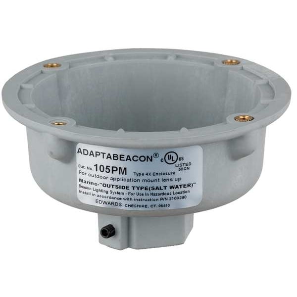 Edwards Signaling mounting box for 105 series 105BX | Zoro