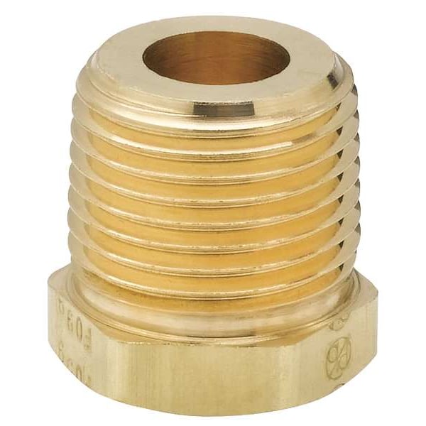 Parker Bushing Brass Bushing, 1/2 in Male NPT X 3/8 in Female NPT L209P ...
