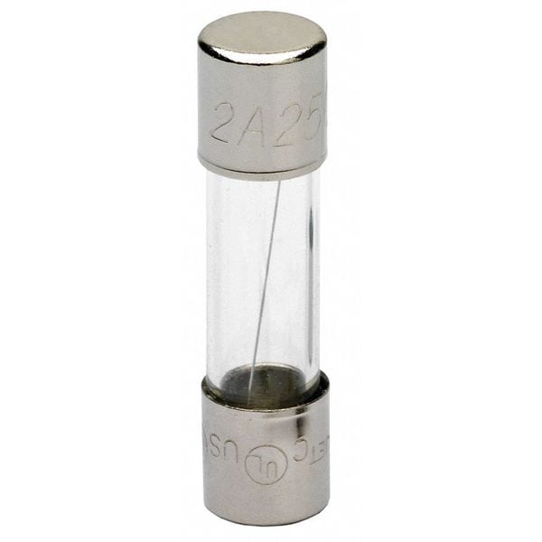 MERSEN/FERRAZ SHAWMUT Fuse, Fast Acting, 3A, GGX Series, 125VAC, Not ...