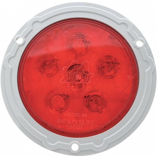 Truck-Lite Stop-Turn-Tail, Round, LED, Red 44363r | Zoro