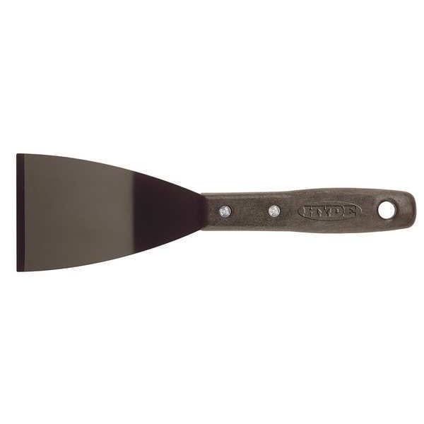Hyde Scraper, Stiff, 3", Carbon Steel 12000 | Zoro