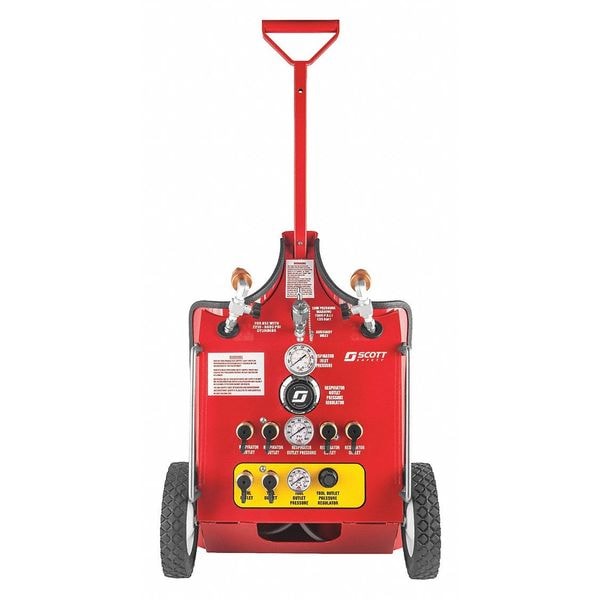 SCOTT SAFETY Air Cylinder Cart,2 Cylinders,4500 psi (805826-01) | Zoro