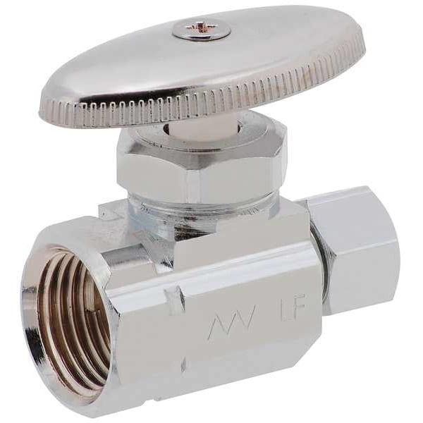 Zoro Select Multi-Turn Stop, Straight, 1/2 Inx3/8 In 29-1004LF | Zoro