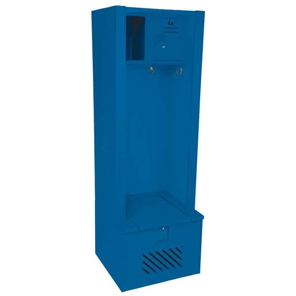 Bradley Gear Locker, (1) Tier, (1) Wide, High Density Polyethylene ...
