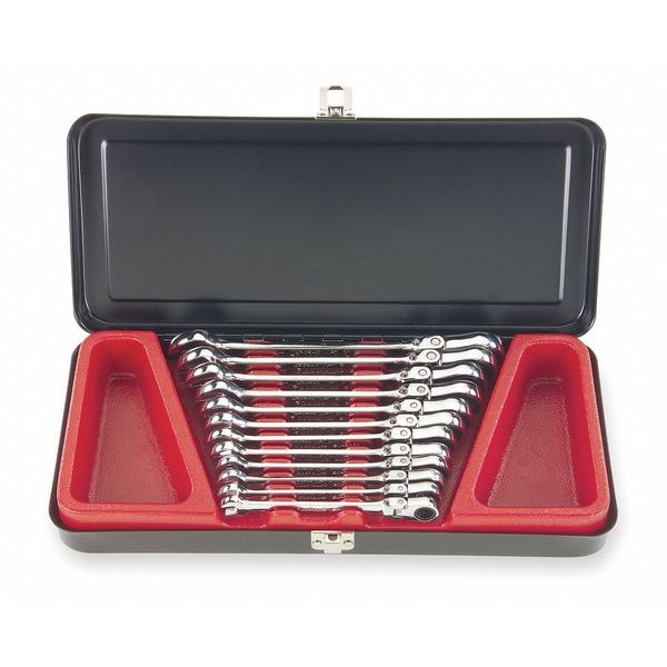 Blackhawk By Proto Ratcheting Wrench Set, Metric, 12 PC BW-3250L | Zoro