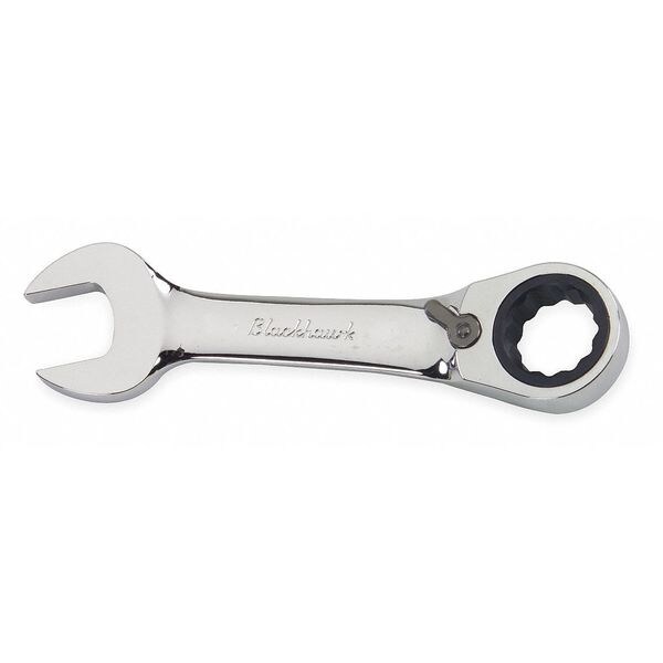 Blackhawk By Proto Ratcheting Combo Wrench, 1/2 in., Stubby BW-2214R | Zoro