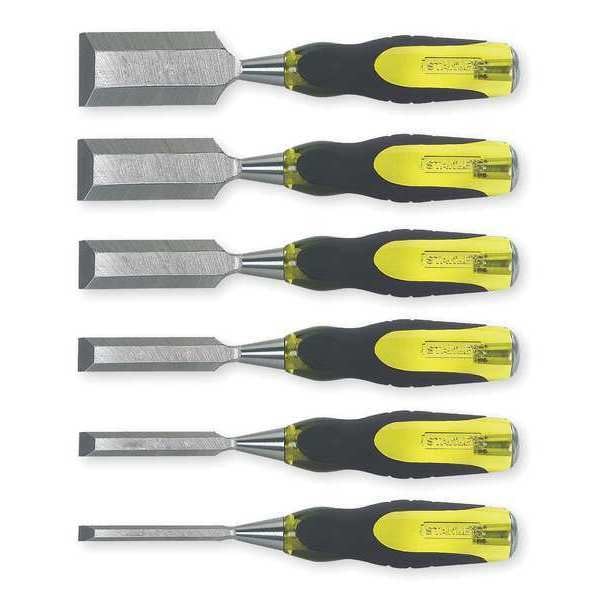 Stanley Chisel Set, Not Tether Capable, 6 Pieces 16-971 | Zoro