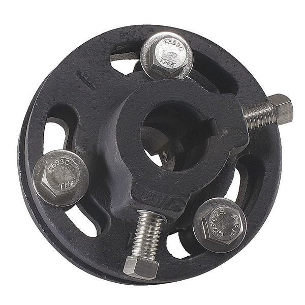 American Garage Door Supply Coated Coupler, 1"L x 3"W CP100C | Zoro