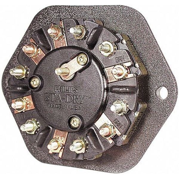 Zoro Select Socket with Breaker, 7-Way 15-762 | Zoro