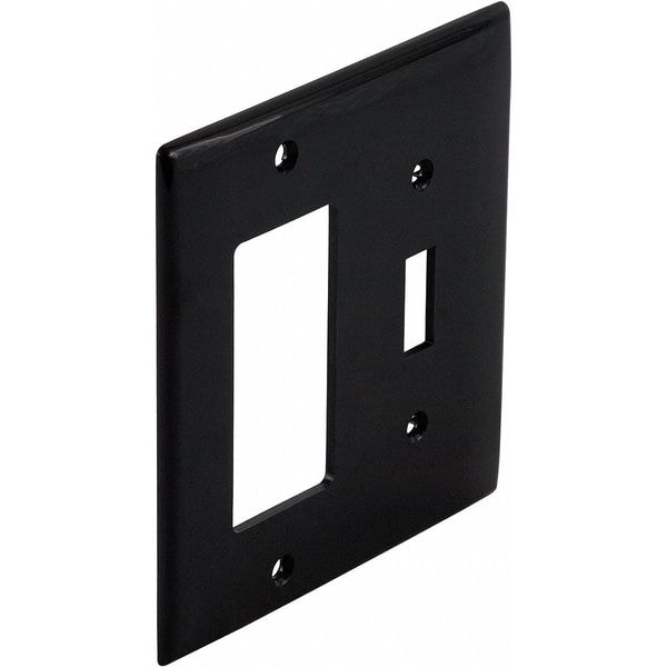 Square D Toggle Switch Wall Plate, Number of Gangs: 2 matte Finish ...