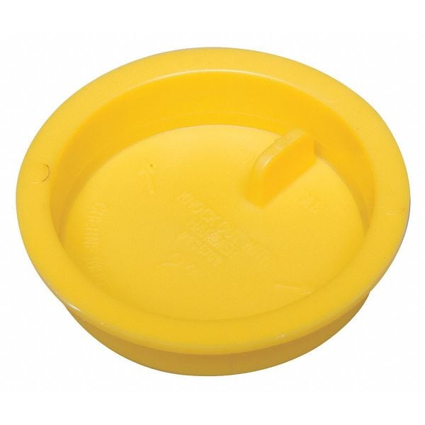 Cherne Knock Out Inset Test Cap, PK100 238702 | Zoro