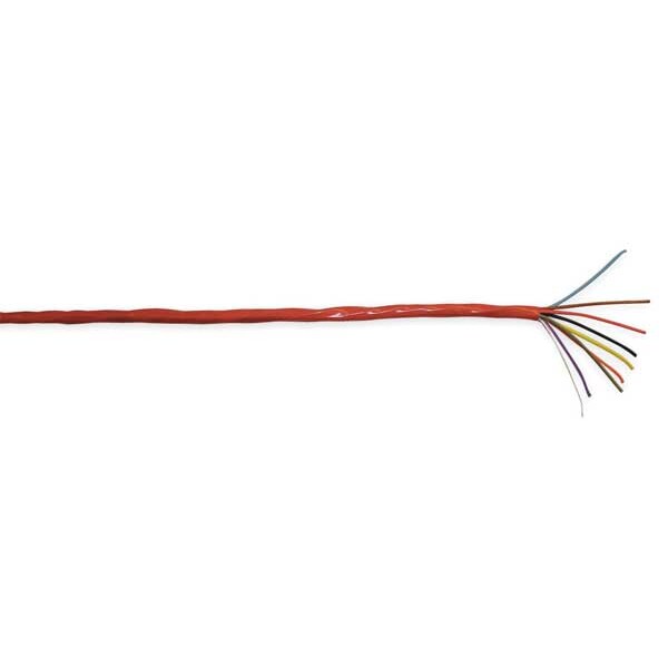 Carol Communication Cable, Red, 1000 ft. L, Foil E2508S.41.03 | Zoro