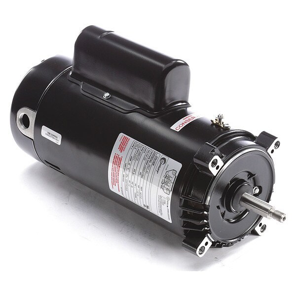 Century Pool Pump Motor, Capacitor-Start/Run, 1 1/2, 1/4 HP, 56J Frame ...