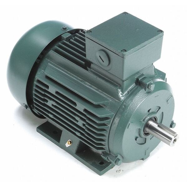 Leeson 3-Phase Premium Efficiency Metric Motor, 3 HP, DF100L Frame, 230/460 Voltage, 1770 ...