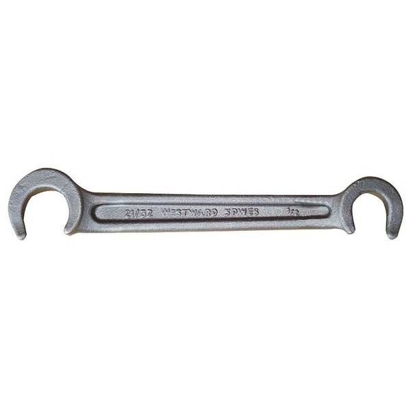 Westward Valve Wheel Wrench, Double-End, 10 In 5PWE6 | Zoro