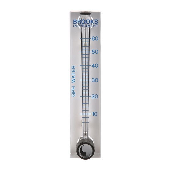 Brooks Meter, Water, 6-60 Gph 2520A4L46SVVT | Zoro