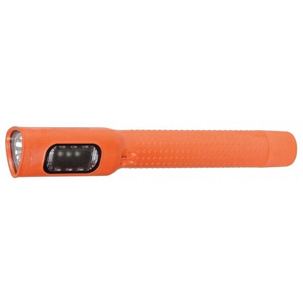 Bayco Rechargeable Flashlight, Orange, LED XPR-9822E | Zoro
