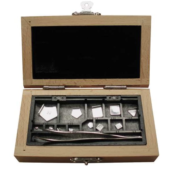 Ohaus Calibration Weight Set, 500 to 1mg 80850110 | Zoro