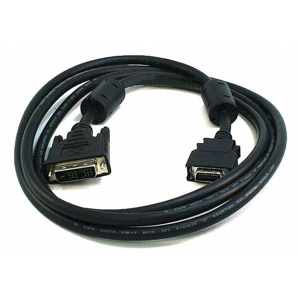 Zoro Select CPU Cord, DVI-D Sgl Male/ DFP Male, 6ft 5RFL4 | Zoro