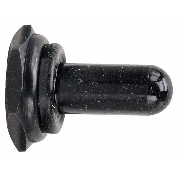 Zoro Select Toggle Switch Boot, 15/32 In, Rubber 5RLW2 | Zoro